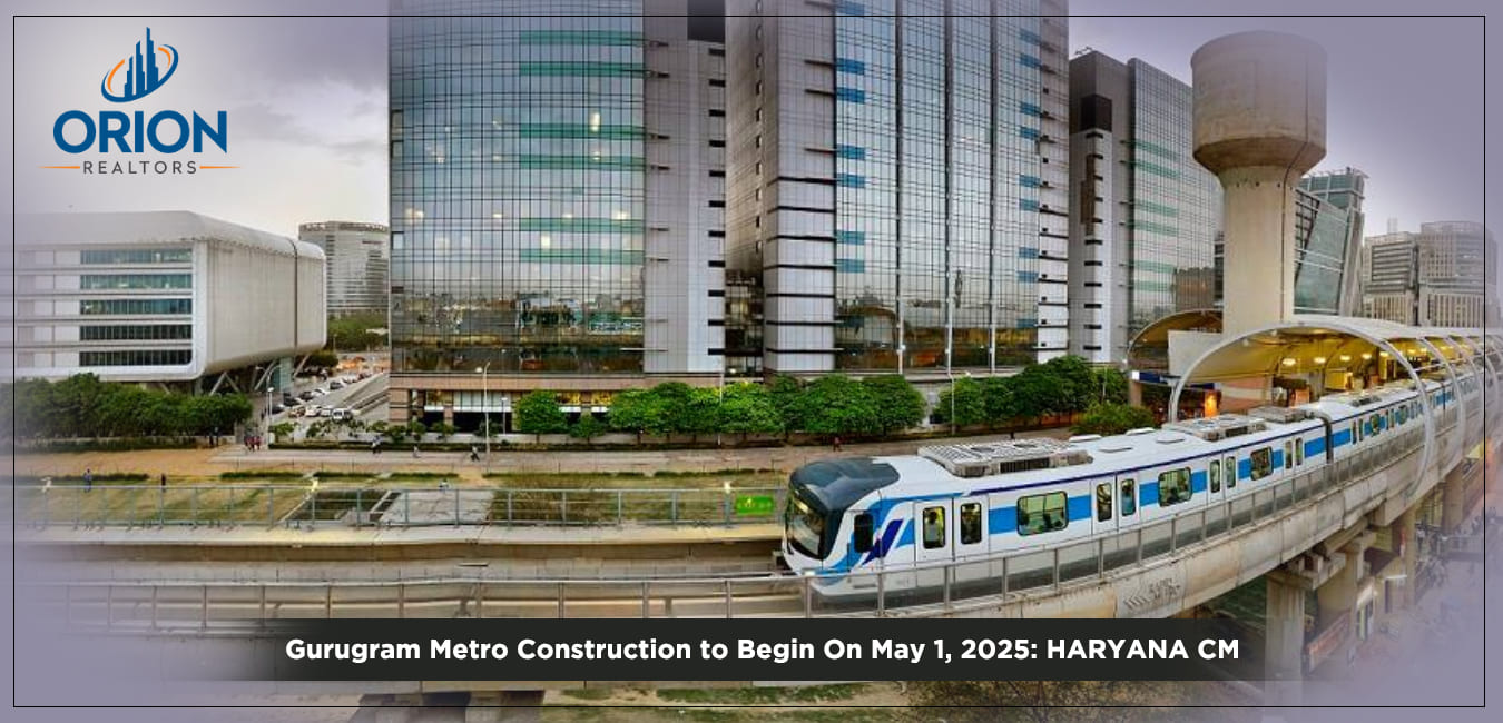Gurugram Metro Construction to Begin On May 1, 2025: HARYANA CM