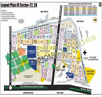 Download Latest Gurgaon Master Plan 2031 & All Sector Map Sohna Gurgaon