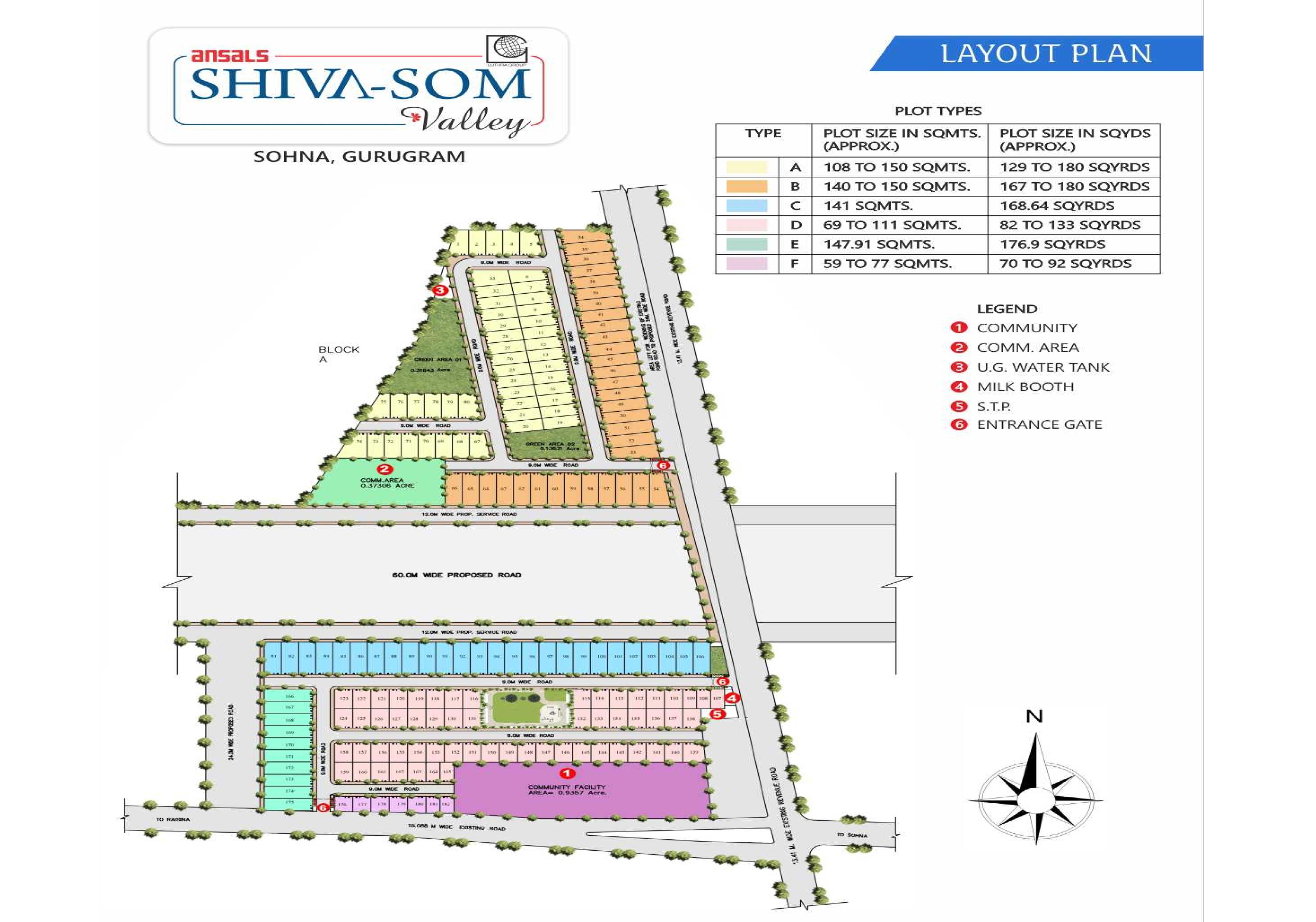HUDA Affordable Plots Deen Dayal Jan Awas Yojana Gurgaon, DDJAY Plots ...