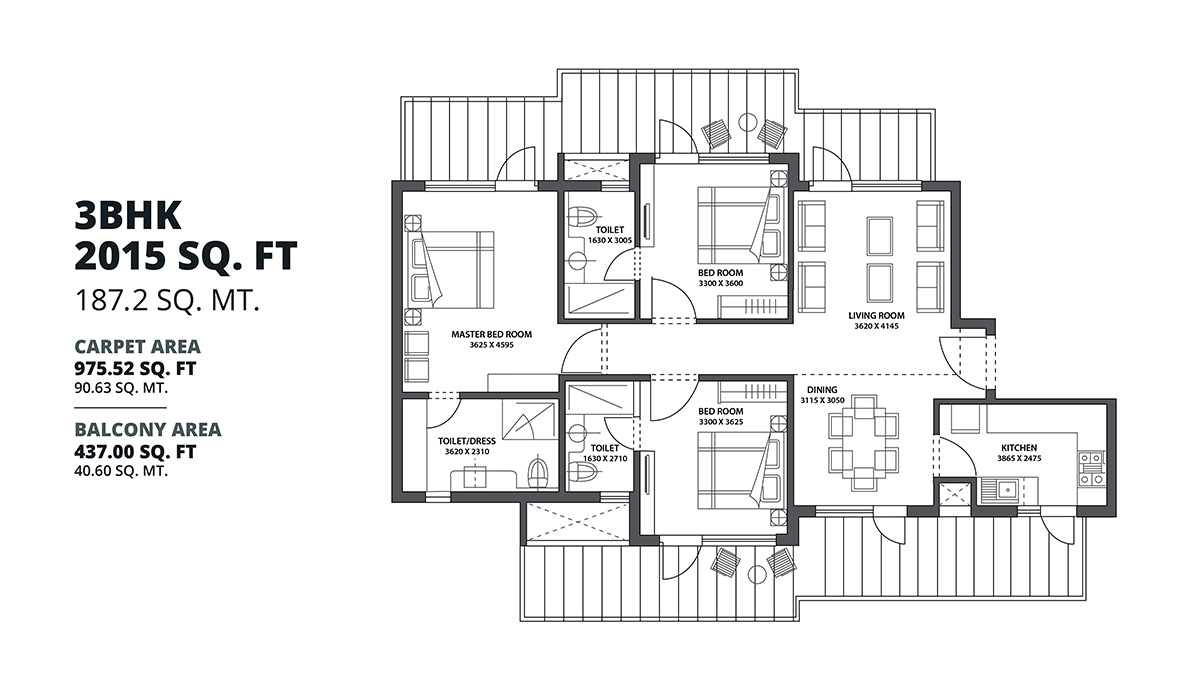 Bestech Altura 3/4 BHK Luxury Apartments Sector 79, Gurgaon