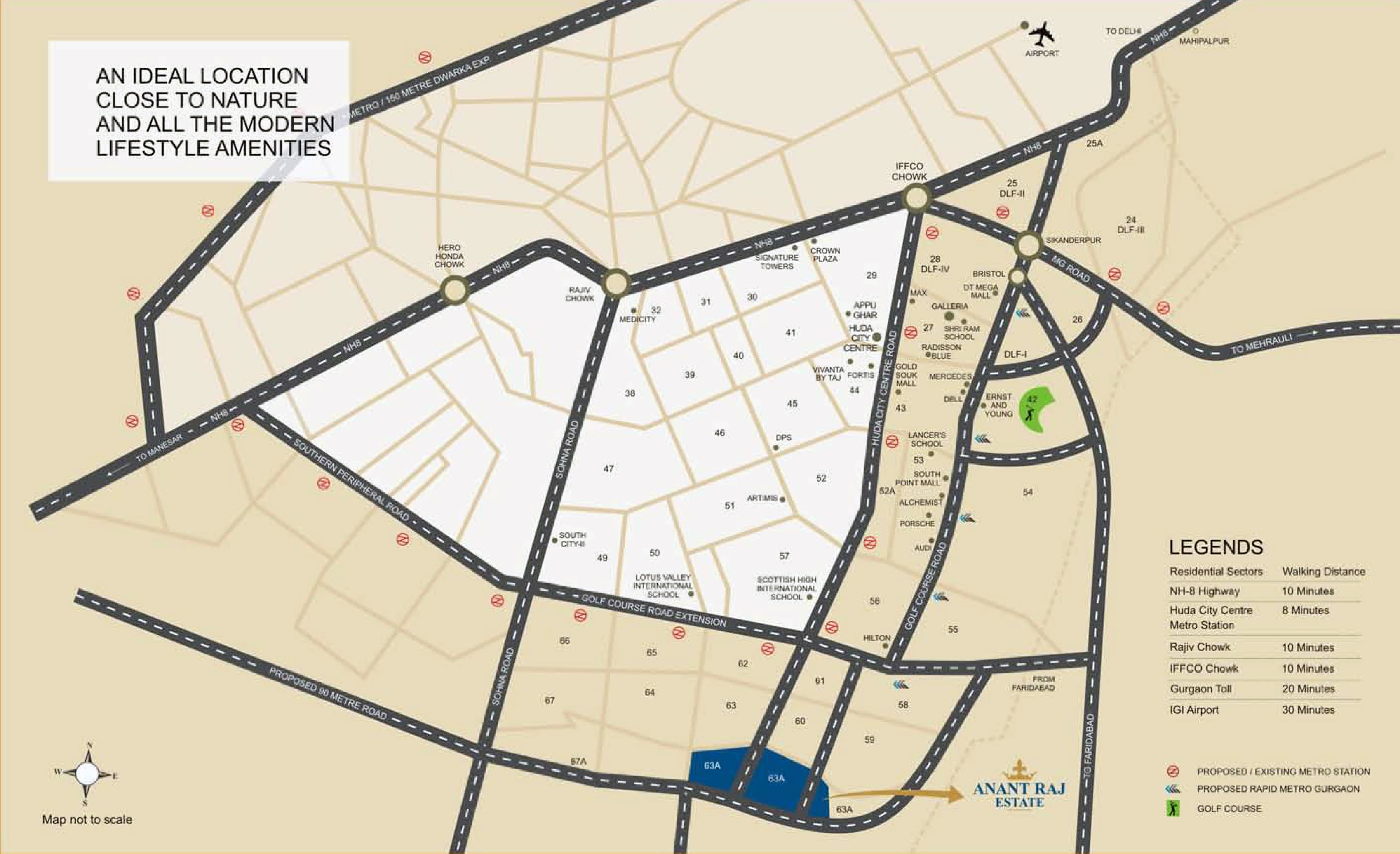 Anant Raj Estate Plots Sector 63A, Gurgaon| Anant Raj Plot Price