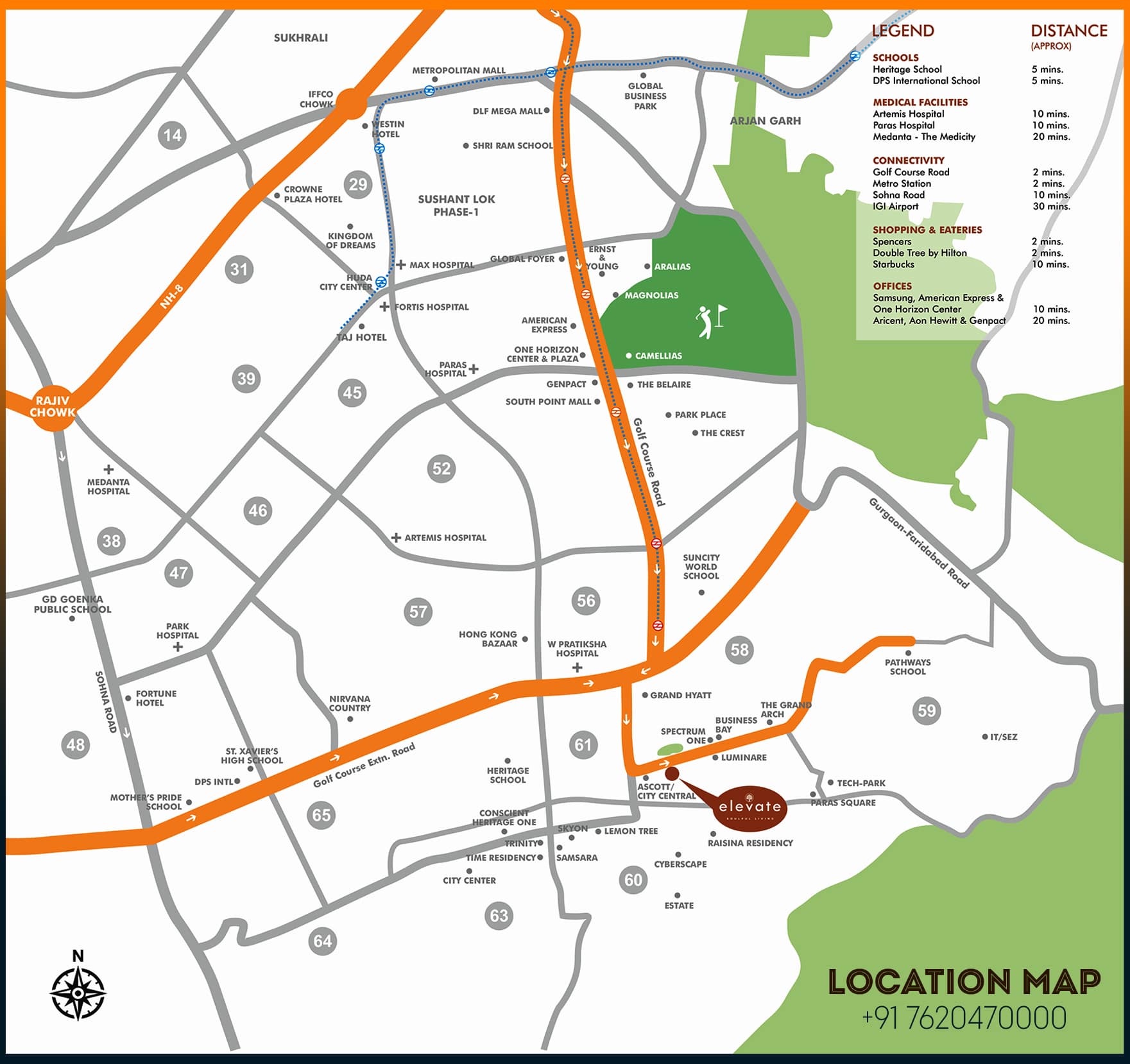 Conscient Hines Elevate Luxury Apartments Sector 59, Gurgaon