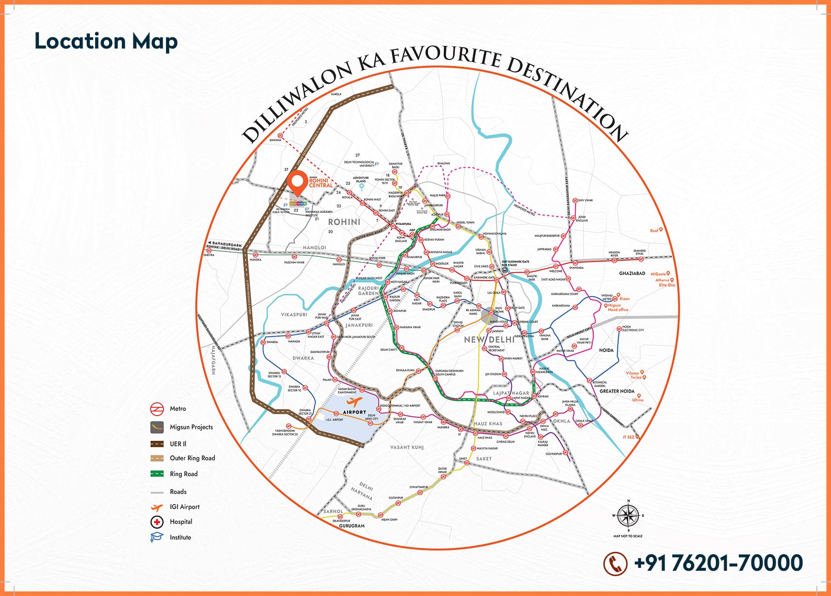 Migsun Rohini Central Retail Shops Sector 22 Rohini, Delhi