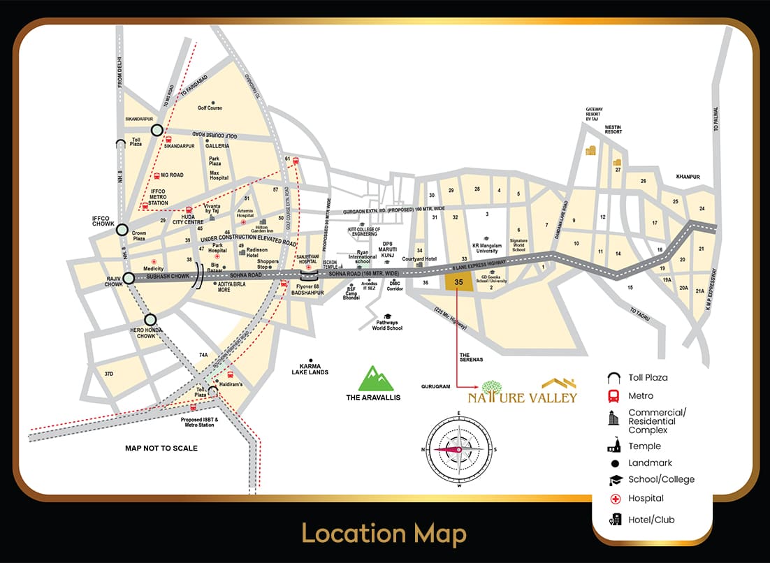 BLF Nature Valley Luxury Low Rise Floors Sector 35 Sohna, Gurgaon