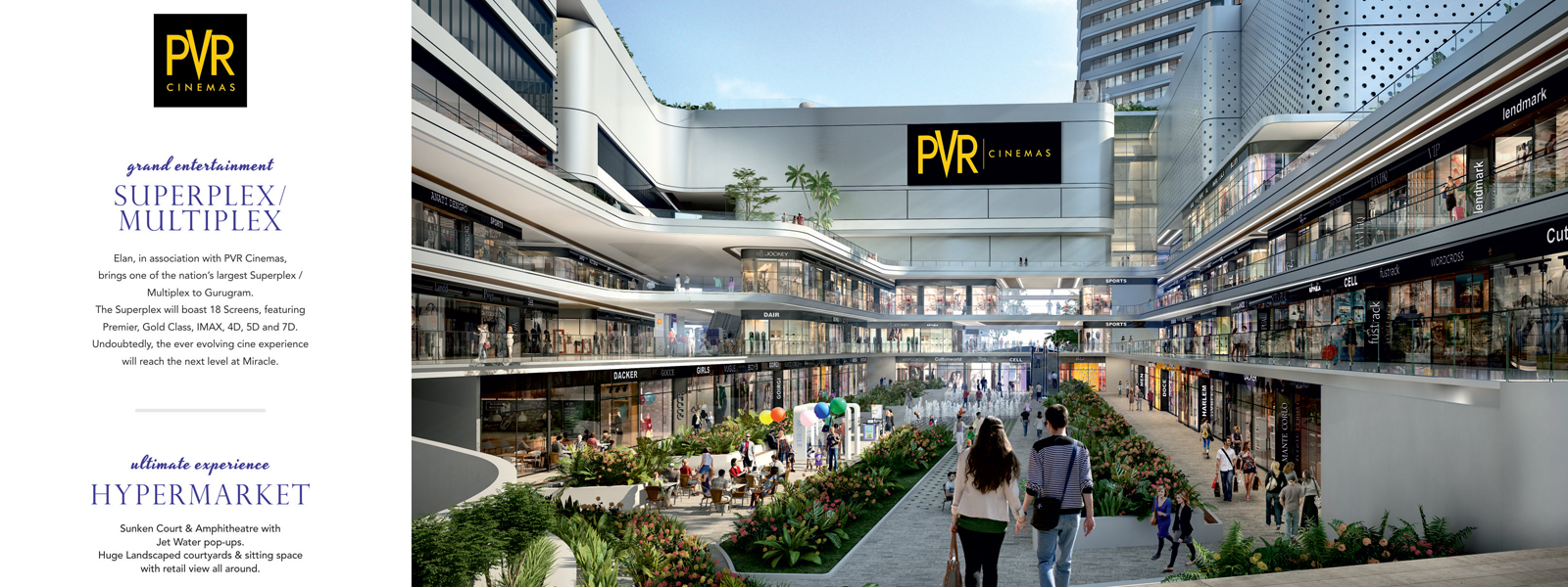 Elan Miracle Commercial Retail Shops & Food Court Sector 84 Gurgaon