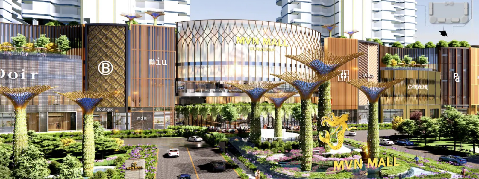 MVN Mall Commercial Shops Sector 37D Gurgaon, Dwarka Expressway