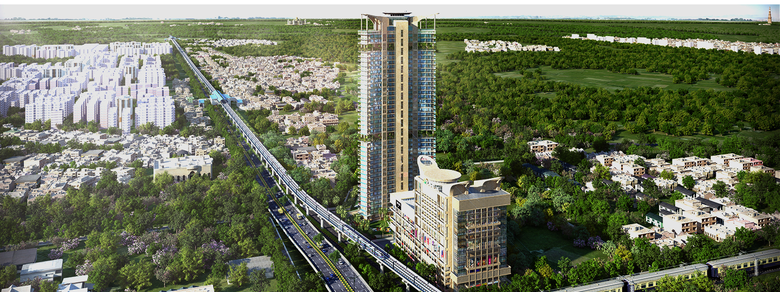 Raheja The Leela Sky Villas Navin Minar Patel Nagar, Delhi