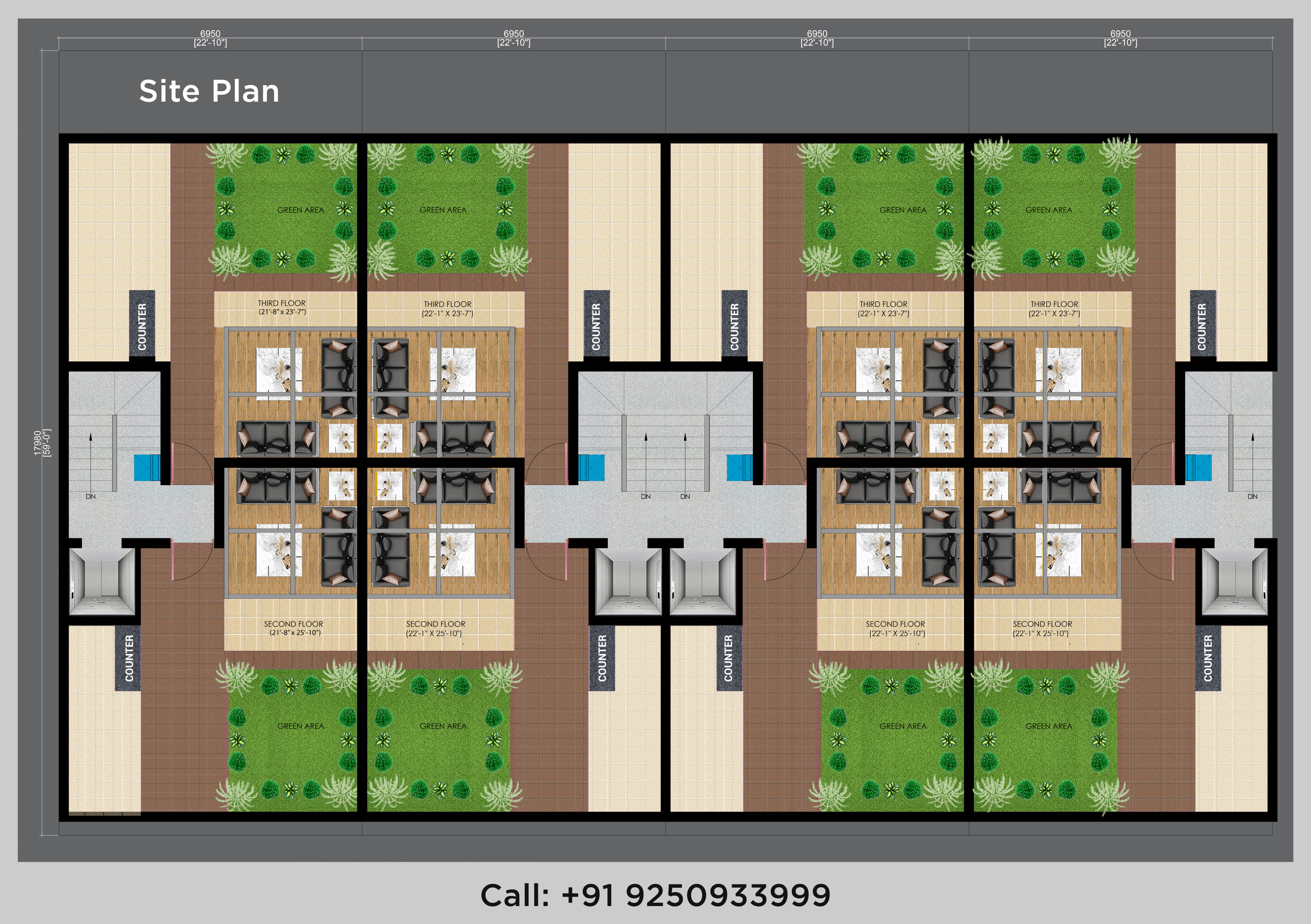 Trehan Luxury Low Rise Floors Sector 35 Sohna, Gurgaon